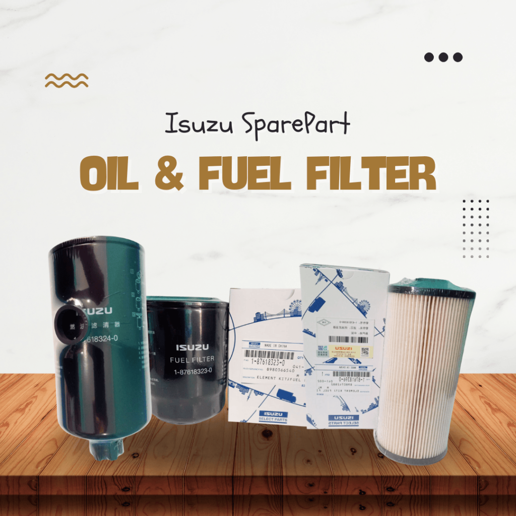 Oil Filter and Fuel Filter Isuzu – PT. Twoloong International Equipment ...
